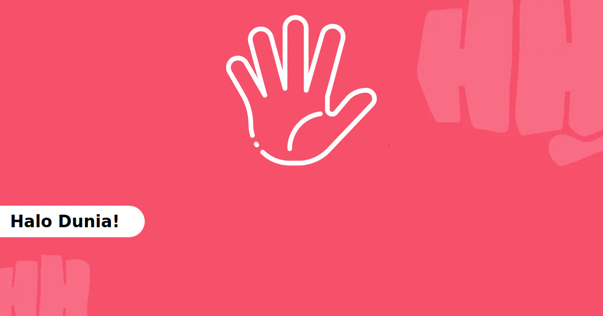 Halo Dunia - Hantamo